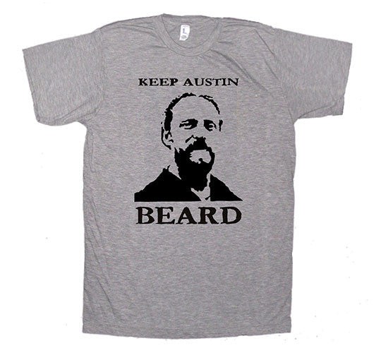 Keep Austin Beard T-Shirt – The Band Of Heathens Shop